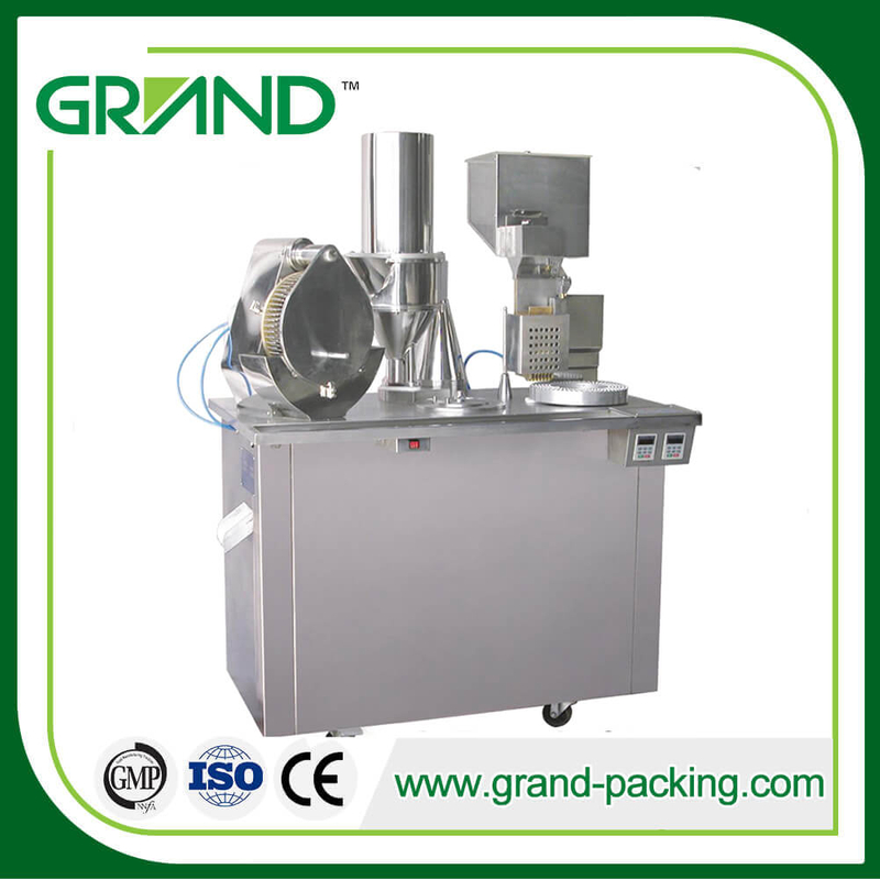 CGN-208D pharmaceutical powder granule small semi automatic capsule ...