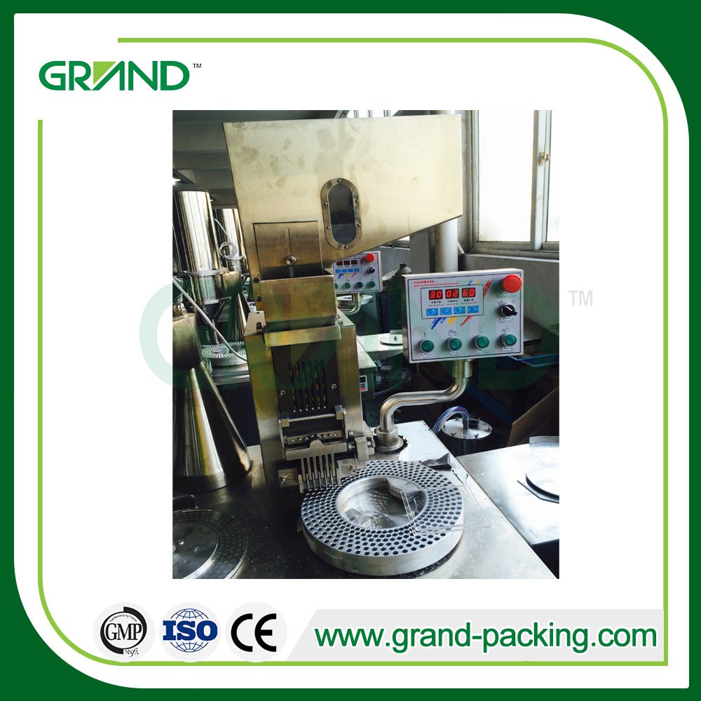 CGN-208D pharmaceutical powder granule small semi automatic capsule ...