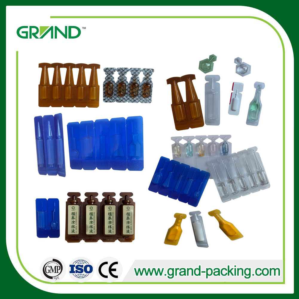 Monodose plastic ampoule liquid filling sealing packing machine - Buy ...
