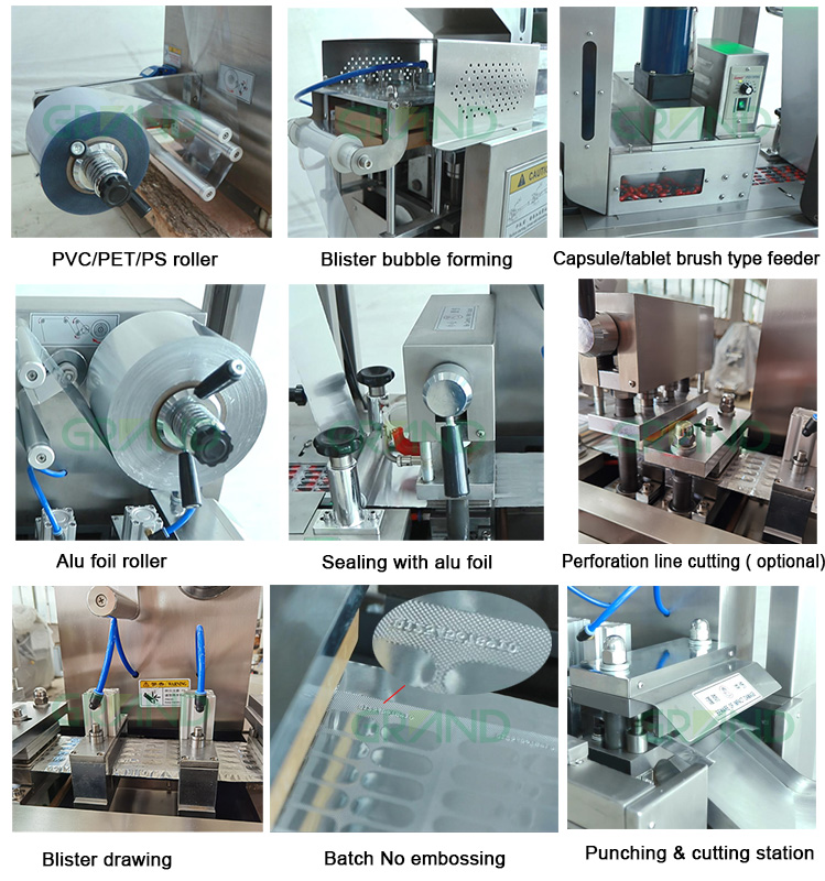 DPP-80 Automatic Blister Packing Machine For Needle/Candy - Buy blister ...