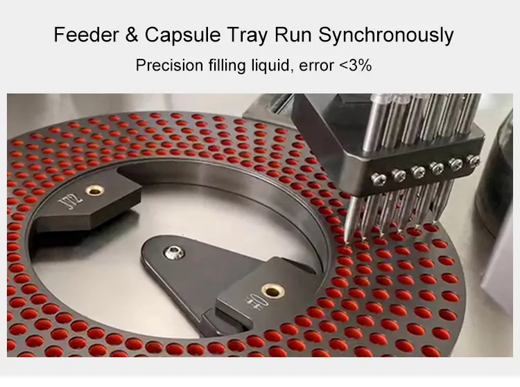 Semi Automatic Liquid Capsule Filling Machine - Buy liquid capsule ...