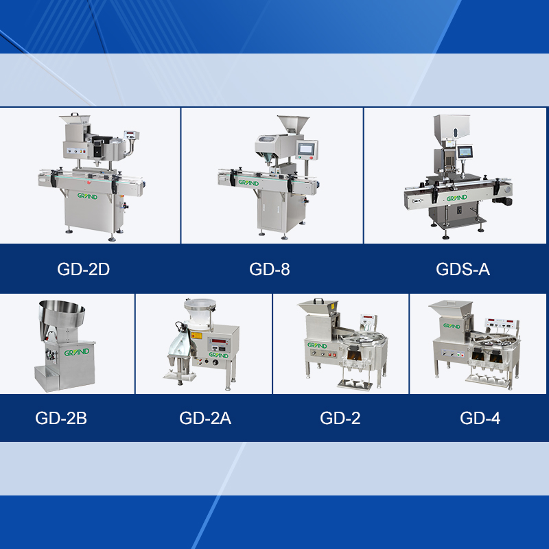 GD-8 Pharmaceutical Factory Automatic Couter Filler Machine Pills ...