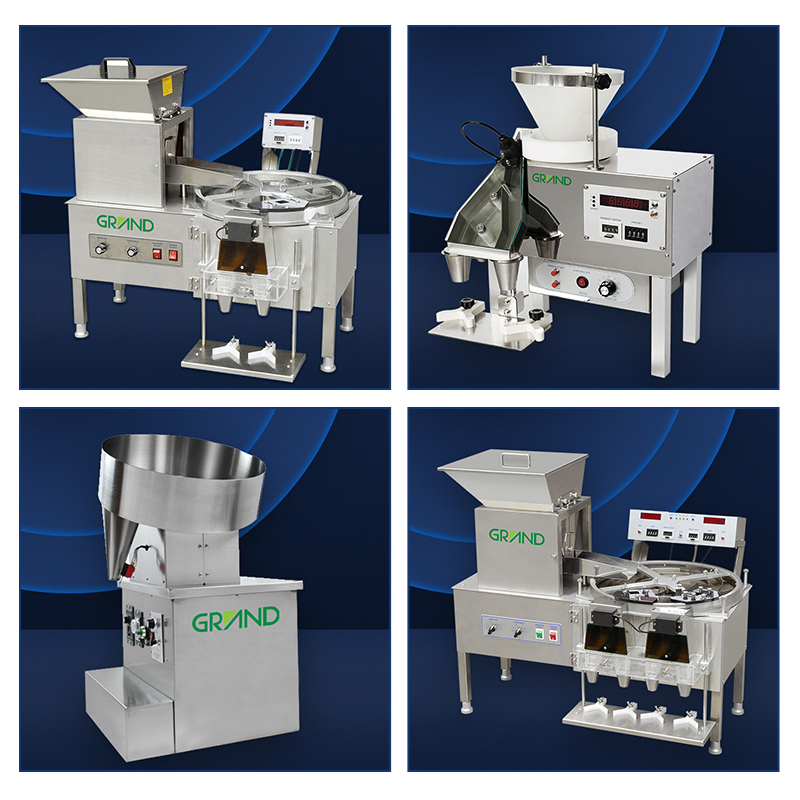 GD-4 Semi-Auto Capsule Counting Machine Table Top Pharmaceutical Plant ...
