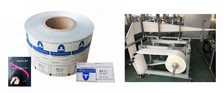 Single sachet cleaning wet tissue packing machine Product on Hunan ...